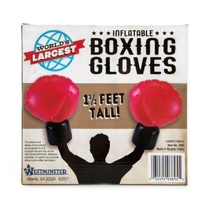 Westminster Inc | Toys | New Worlds Largest Inflatable Boxing Gloves 5 ...